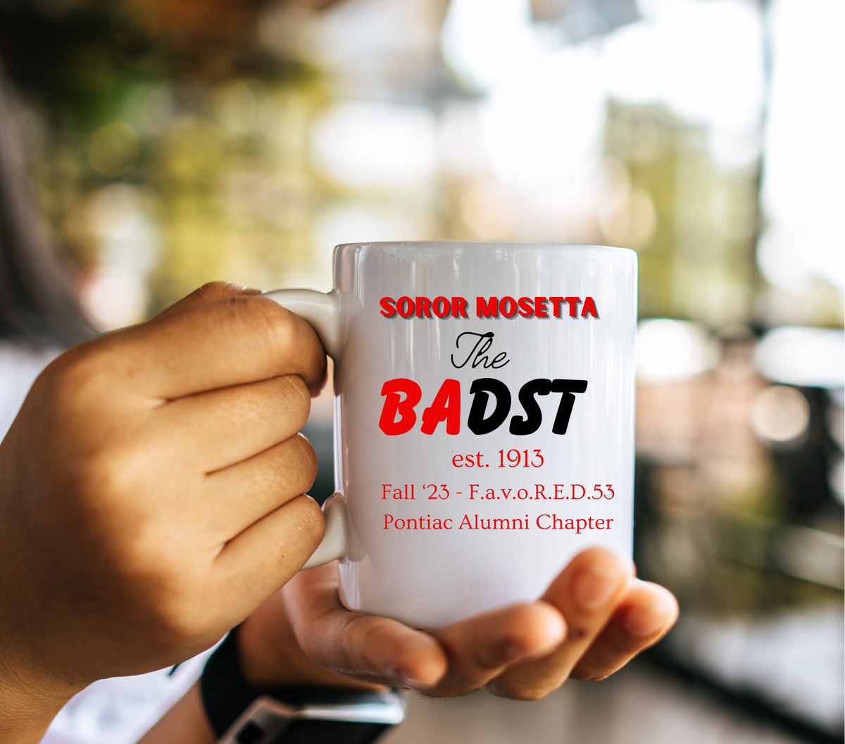 Personalized Delta Sigma Theta Coffee Mug – Natasha Makes Tees